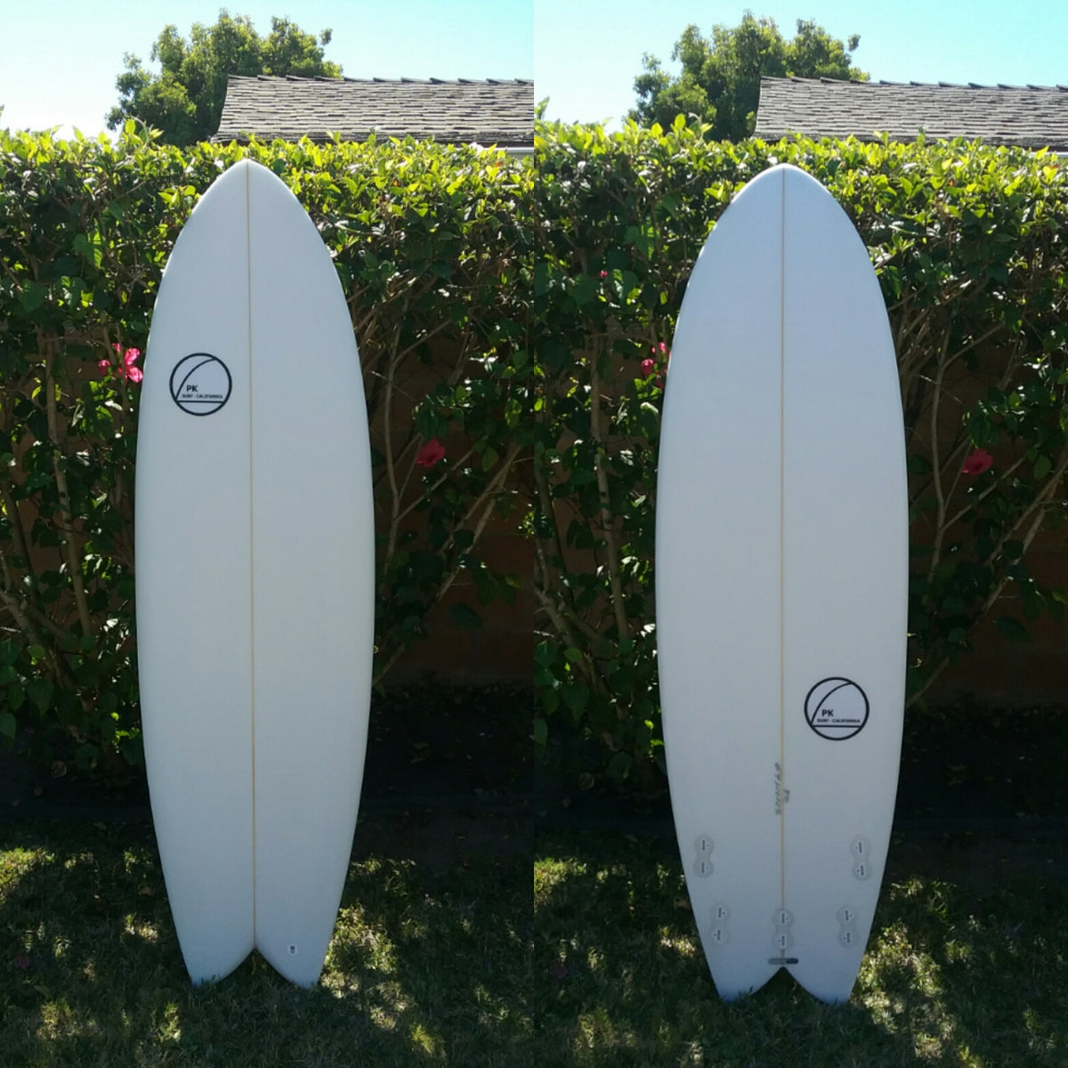 6'4" California Fish Surfboard – PK Surf California
